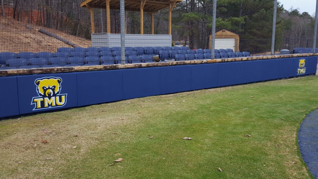 Sportsfield Specialties BaseZone® Outdoor Field Wall Padding with Z ...