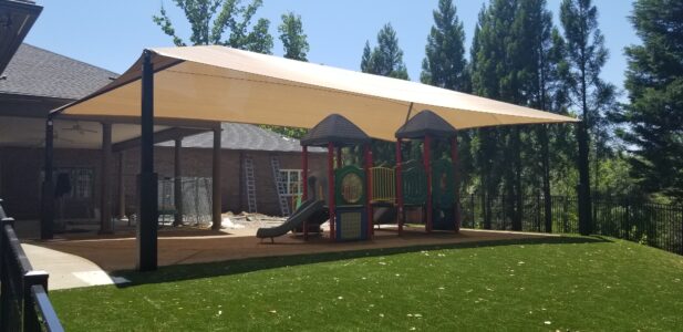 Tennis Court Sun Shades, Cabanas and Structures | Equip-it